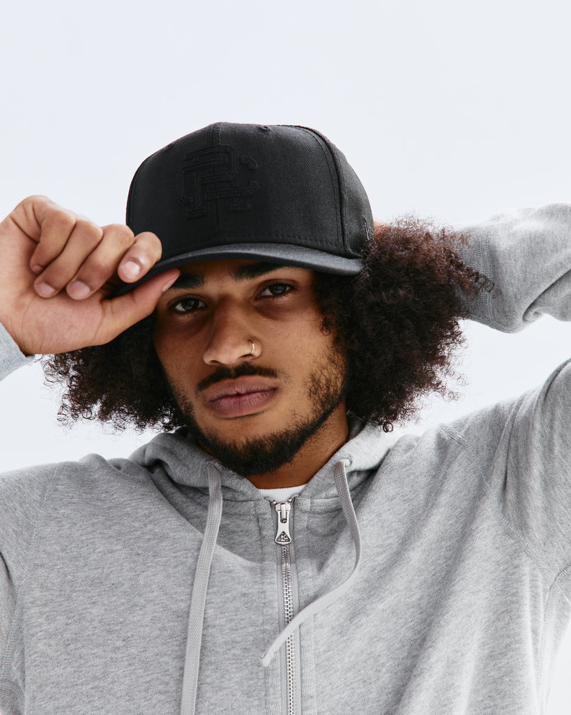 Black new era hat store
